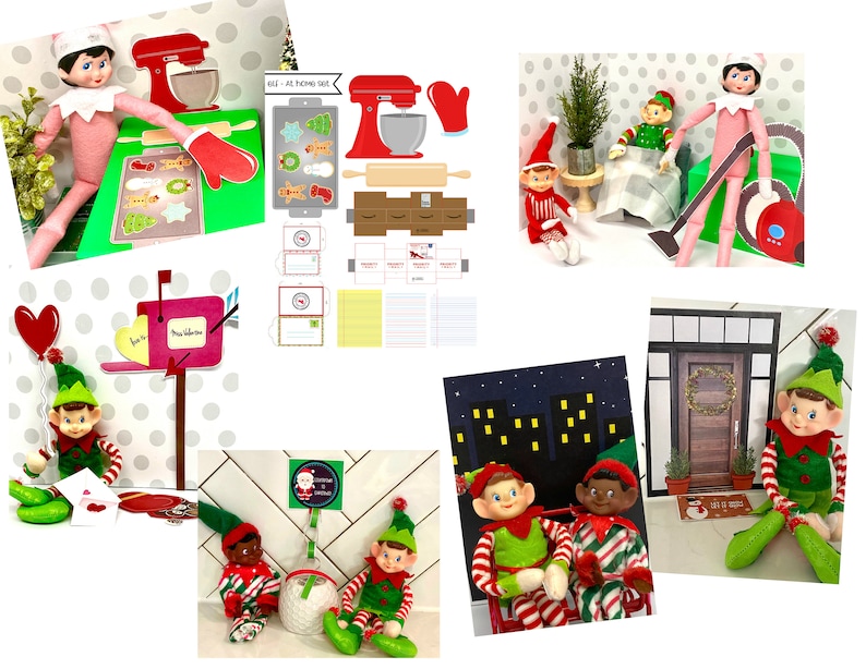 ULTIMATE Set of Elf PRINTABLES Instant Download Food - Etsy
