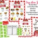 Farm House MENU Set PERSONALIZED Dramatic Play Restaurant / Diner ...