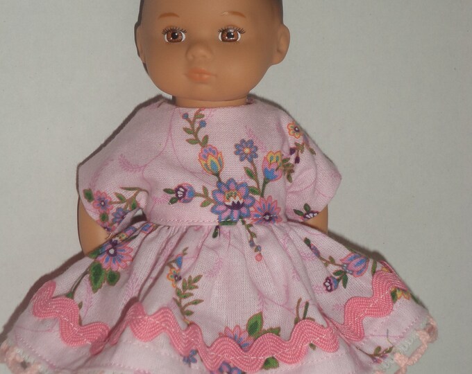 Floral Spring Dress/ Fits Like American Girl Caring for Baby Doll ...