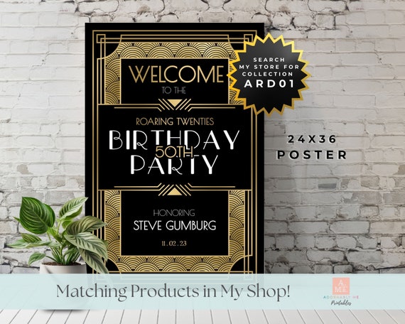 Roaring Twenties Party Menu 58th Street | London's Secret 1930s