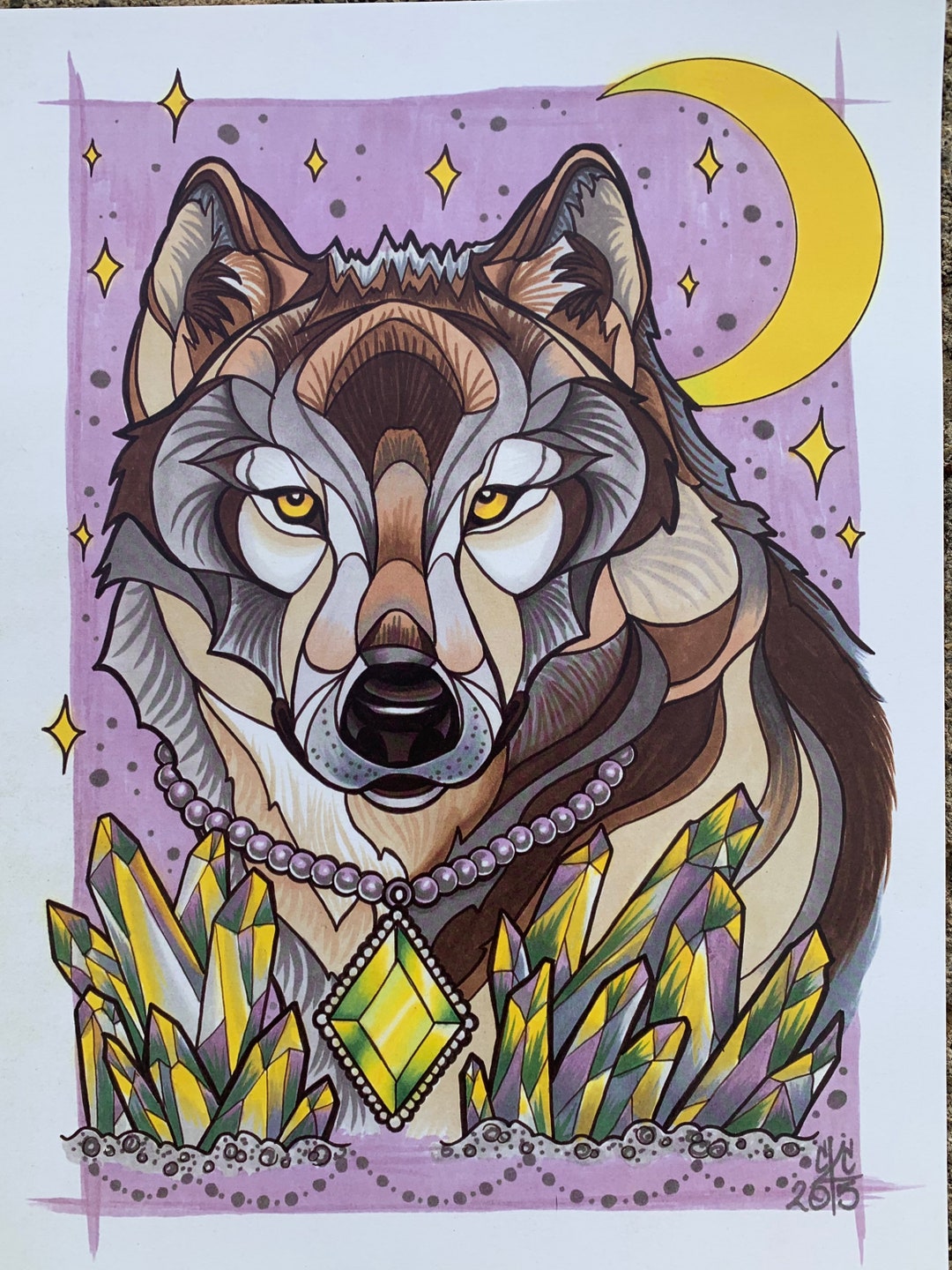 Wolf Art Wolf Decor Wolf Print Wolf Lovers Wolf Wall Art Wolf Wall ...