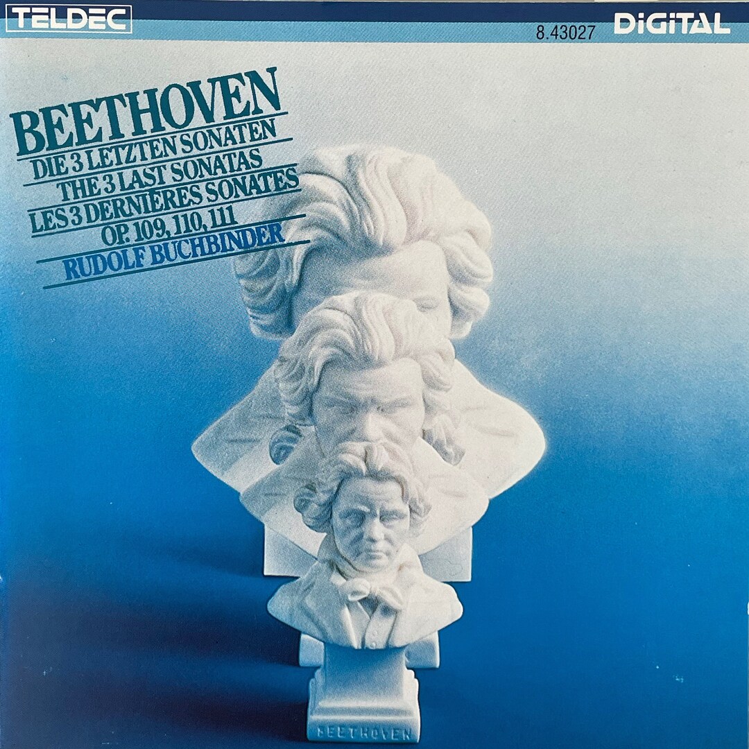 Classical CD: Beethoven the Last Three Sonatas by Rudolf Buchbinder ...