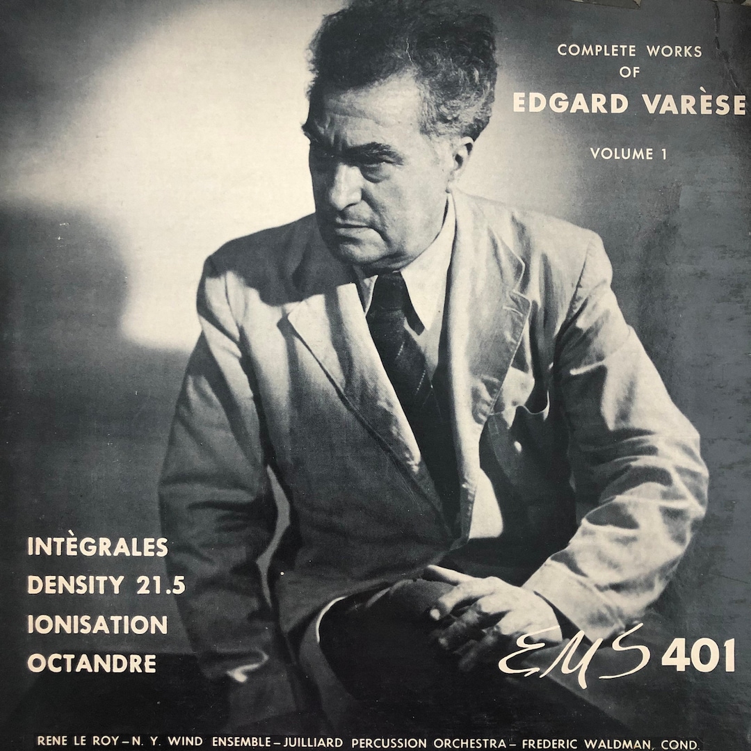 Vintage Classical LP: Complete Works of Edgard Varèse, Volume 1 by ...