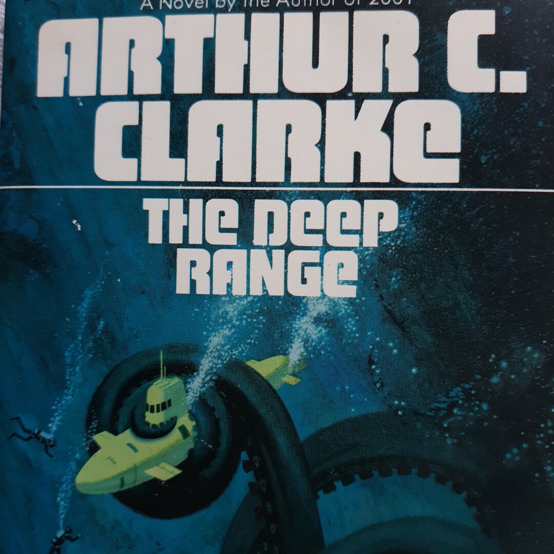 Vintage Scifi Paperback: the Deep Range by Arthur C. Clarke (1957), 3rd ...