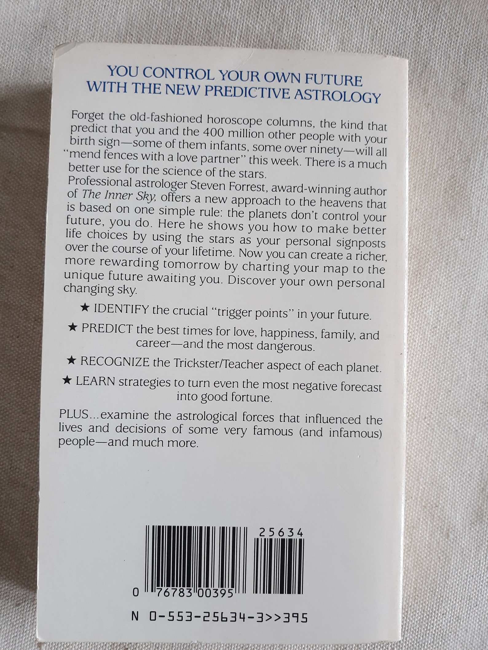 Vintage Astrology: the Changing Sky by Steven Forrest, 1st Ed., 1st ...