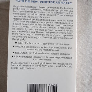 Vintage Astrology: the Changing Sky by Steven Forrest, 1st Ed., 1st ...