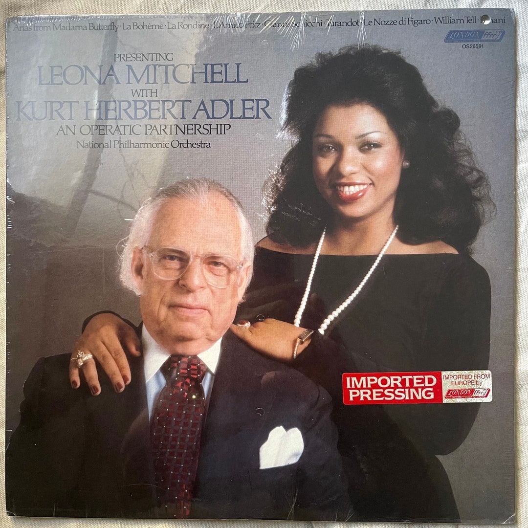Sealed Opera LP: Leona Mitchell With Kurt Herbert Adler an Operatic ...
