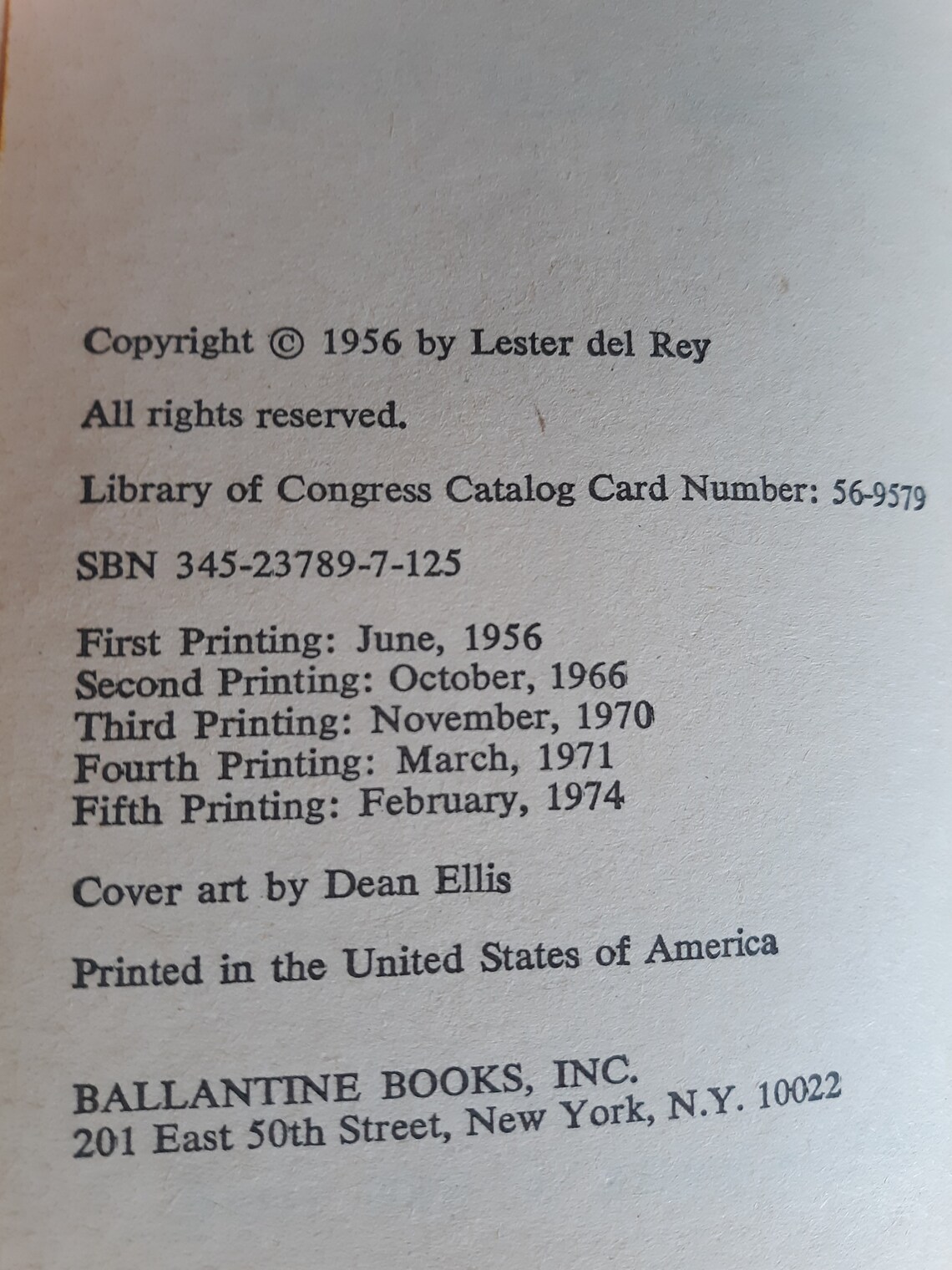 Vintage Speculative Fiction: Nerves by Lester Del Rey 5th - Etsy