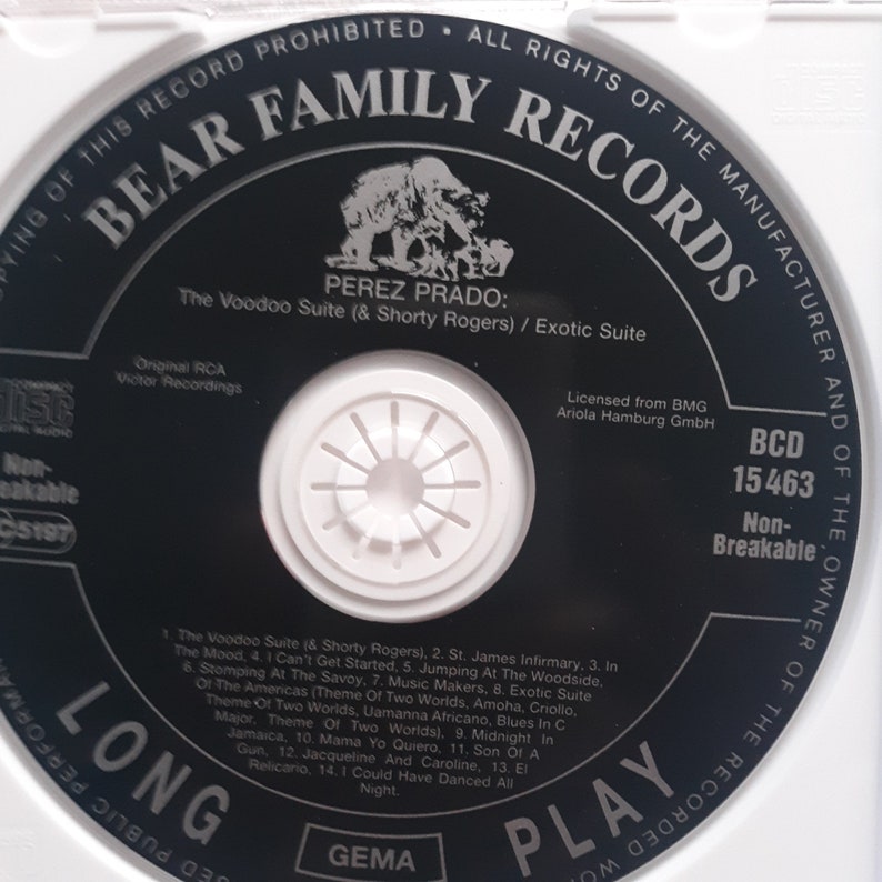 Vintage Latin CD: Voodoo Suite and Exotic Suite of the | Etsy