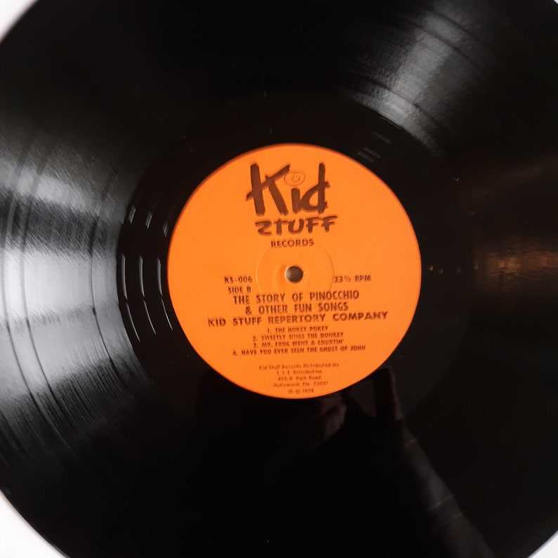 Vintage Pinocchio LP: Kid Stuff Records, 1977 - Etsy