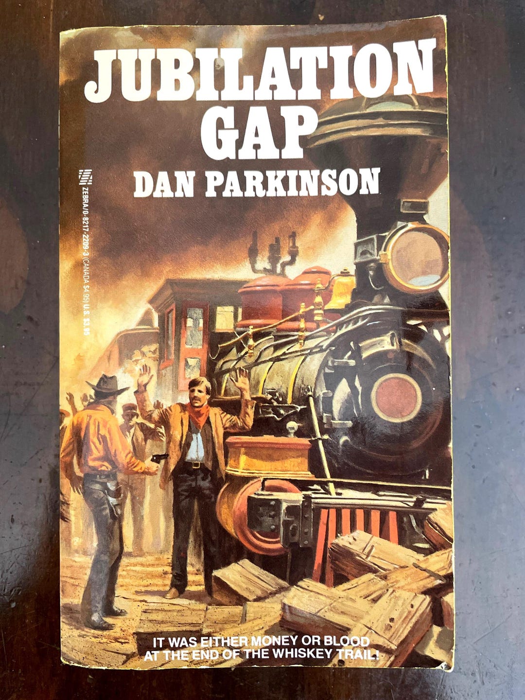 Vintage Western Thriller: Jubilation Gap by Dan Parkinson, 1st Ed, 1st ...