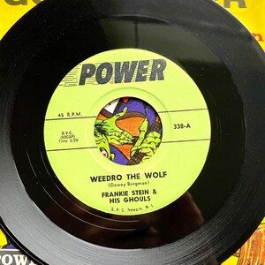 Rock 7" Single: Goon River / Weerdo the Wolf by Frankie Stein & His ...