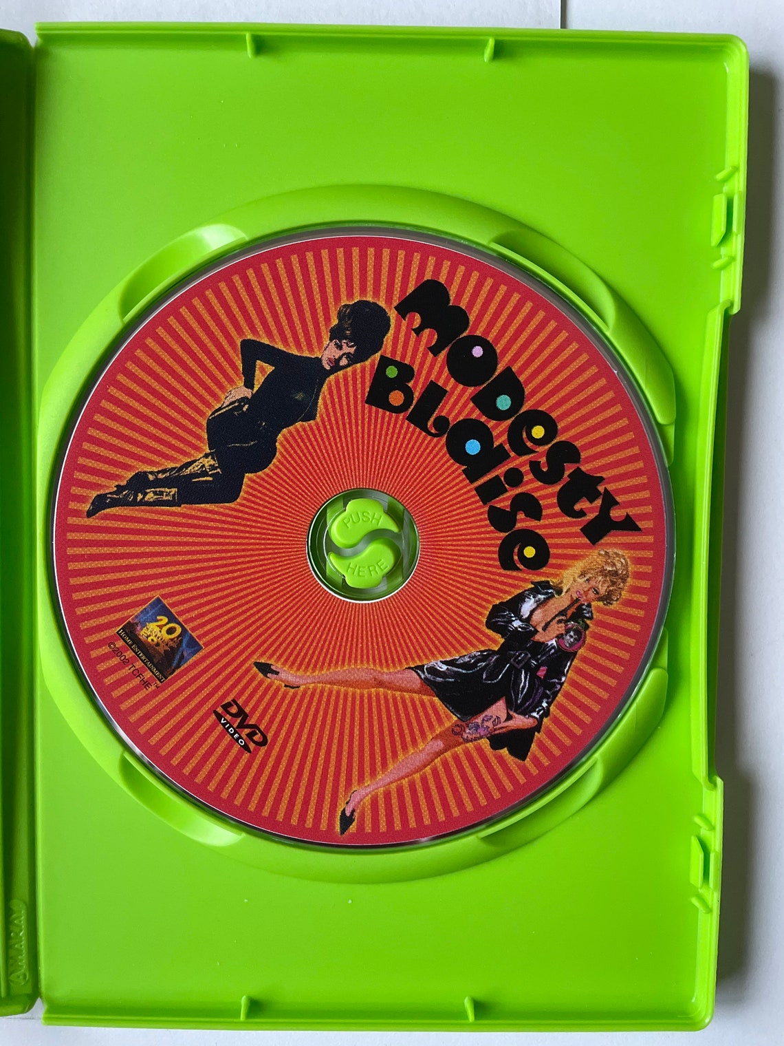 Vintage Comedy DVD: Modesty Blaise Starring Monica Vitti - Etsy