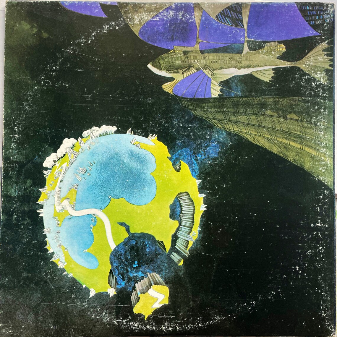 Vintage Rock LP: Fragile by Yes Gatefold Insert Atlantic - Etsy