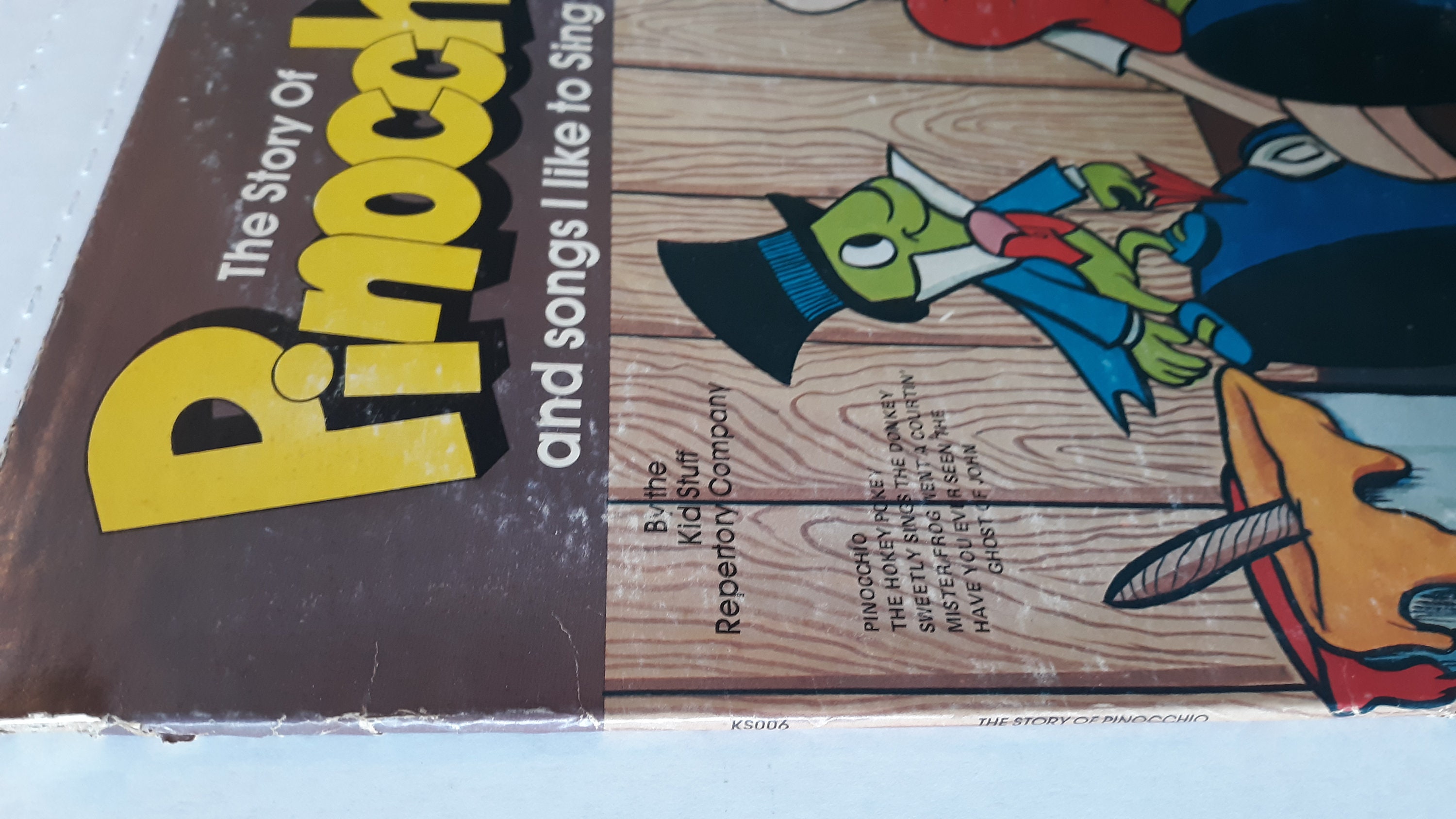 Vintage Pinocchio LP: Kid Stuff Records, 1977 - Etsy