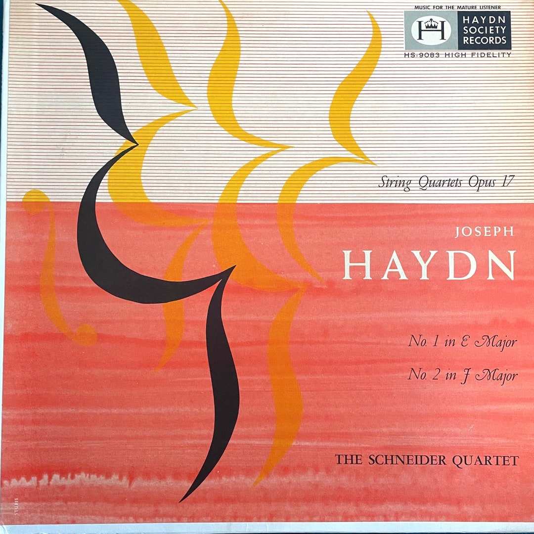 Classical LP: Haydn String Quartets No. 1, No. 2, Opus 17 by the Schneider Quartet, Mono, Haydn ...