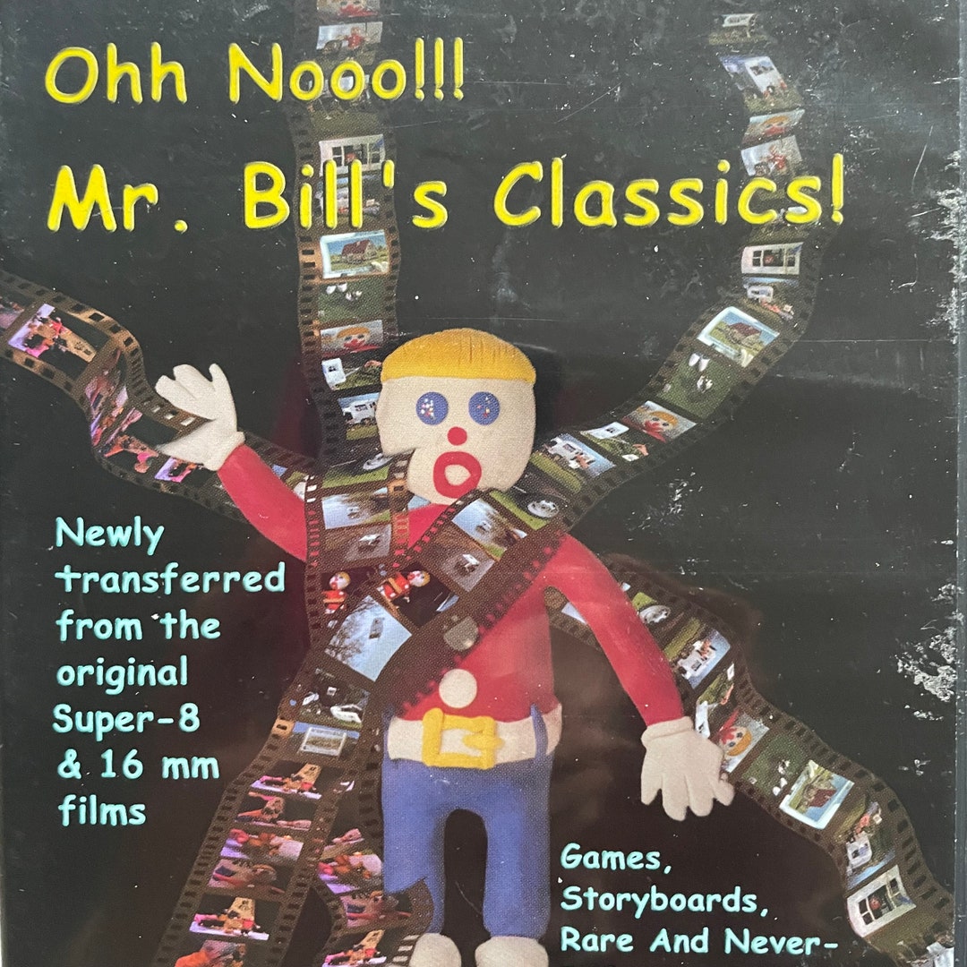 Television Show DVD: Ohh Nooo…mr. Bill’s Classics! by Walter Williams, Anchor Bay, 2000 - Etsy