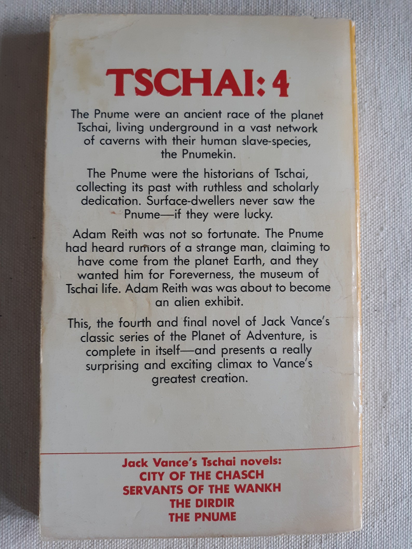 Vintage Scifi: the Pnume by Jack Vance (1970), 1st Printing, 1979 - Etsy