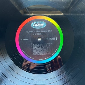 Vintage Hawaiian LP: Haunani! by Haunani Kahalawei, Capitol ST1700 ...