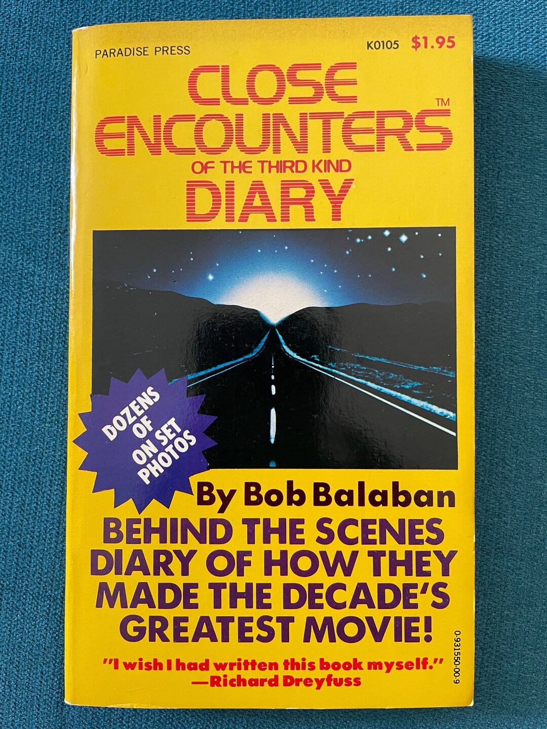 Film Biography: Close Encounters of the Third Kind Diary by Bob Balaban ...