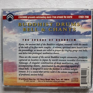 Vintage Field Recording CD: Buddhist Drums, Bells & Chants, Lyrichord ...