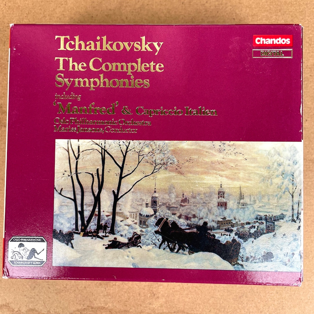 Classical CD Box Set: Tchaikovsky the Complete Symphonies by - Etsy