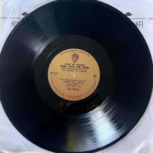 Soundtrack LP: Gone With the Wind (max Steiner) by Muir Mathieson ...