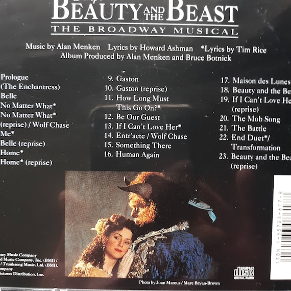 Beauty And The Beast Broadway Soundtrack