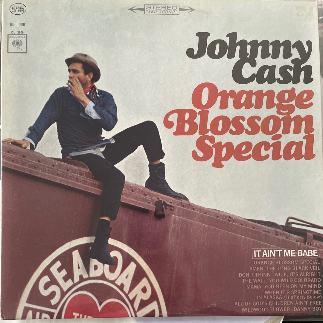 Country LP: Orange Blossom Special by Johnny Cash, RE, Columbia CS9109 ...
