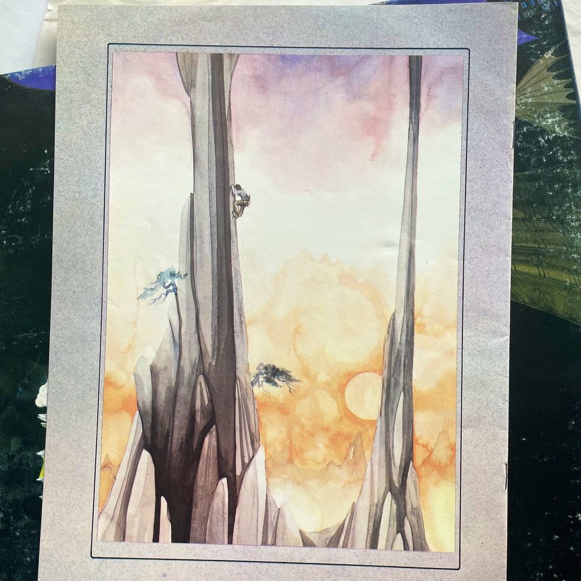 Vintage Rock LP: Fragile by Yes Gatefold Insert Atlantic - Etsy