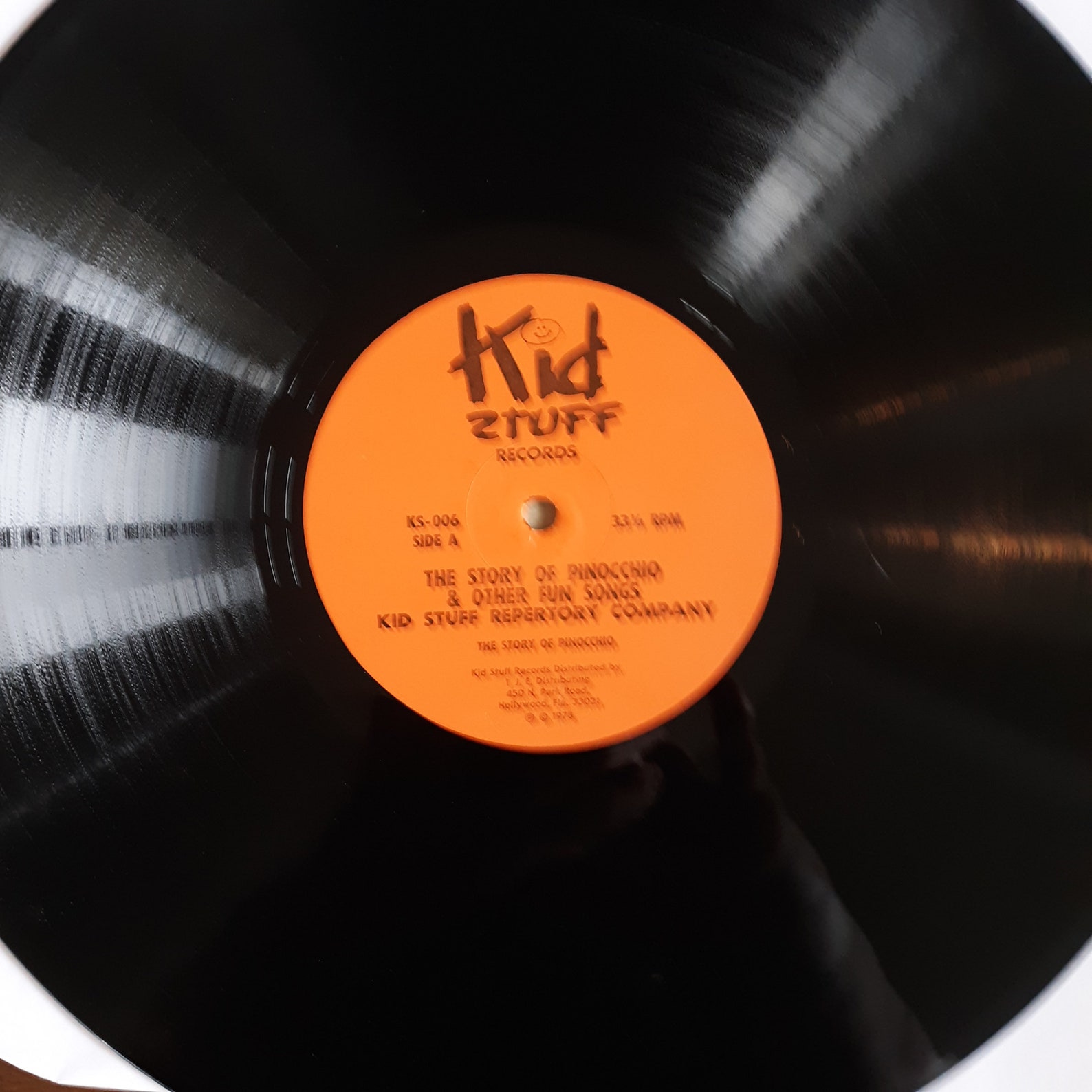 Vintage Pinocchio LP: Kid Stuff Records, 1977 - Etsy