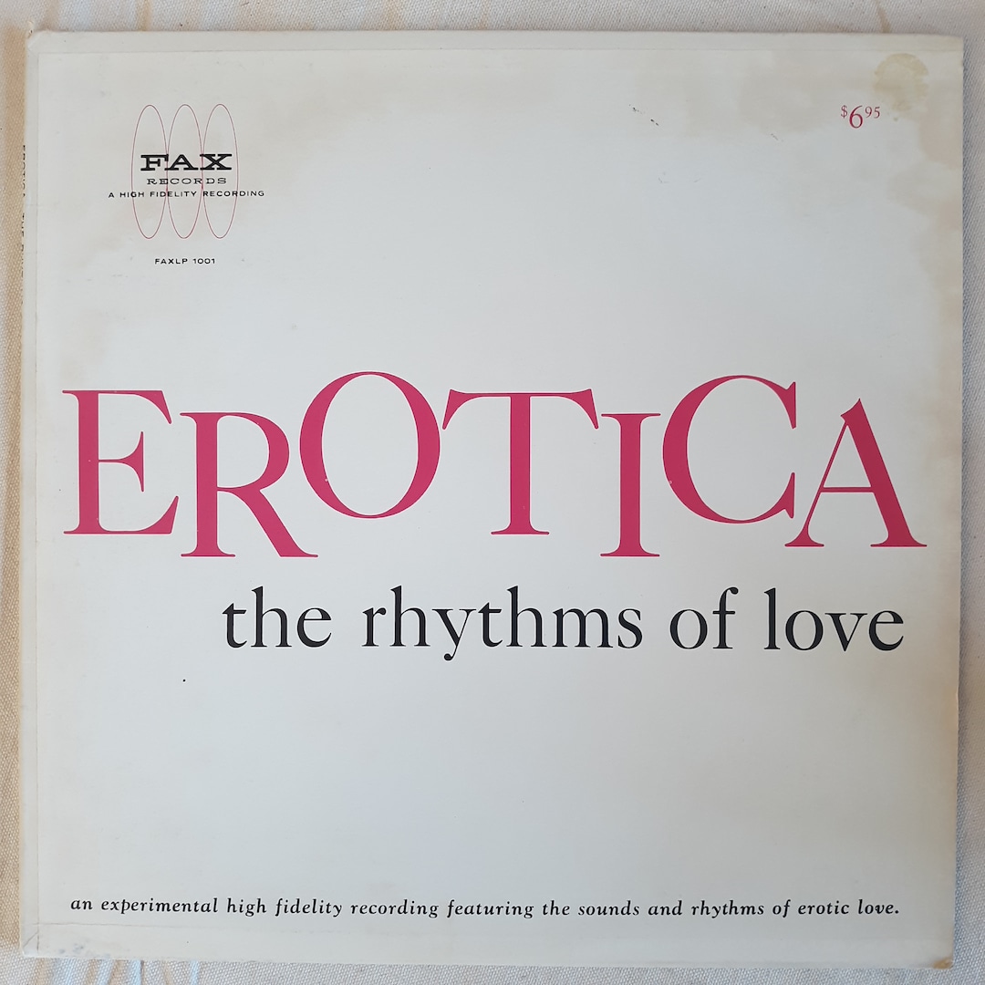Vintage Esoteric LP: Erotica, the Rhythms of Love by Unknown, FAX ...