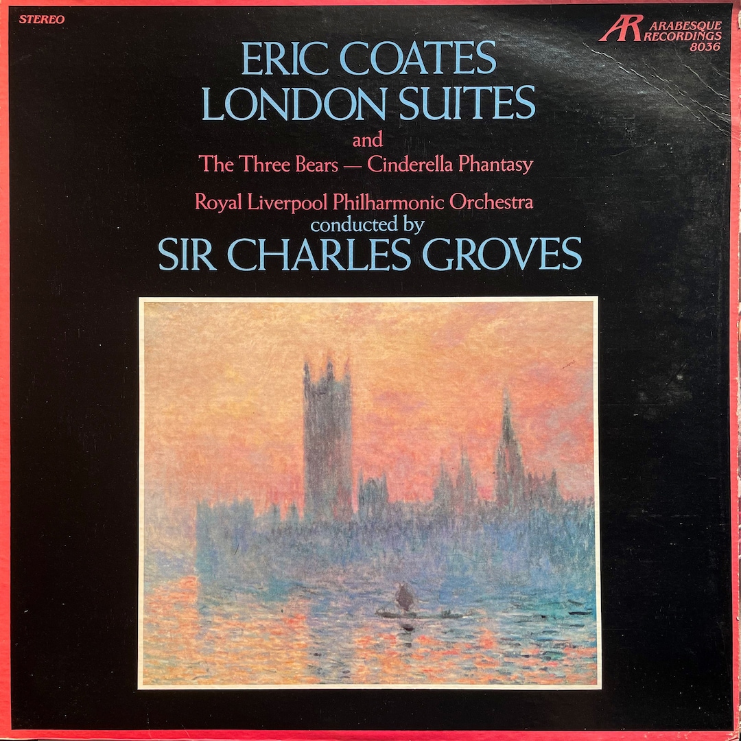 Vintage Classical LP: Eric Coates London Suites, 3 Bears Cinderella ...