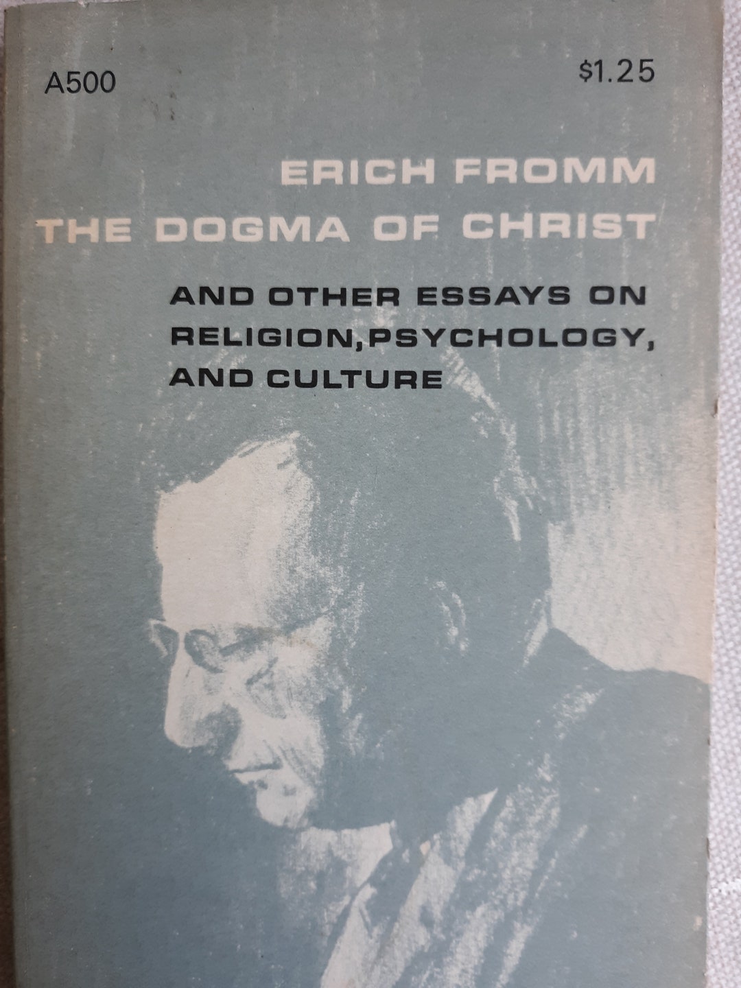 Vintage Christian Psychology Book: the Dogma of Christ by Erich Fromm ...