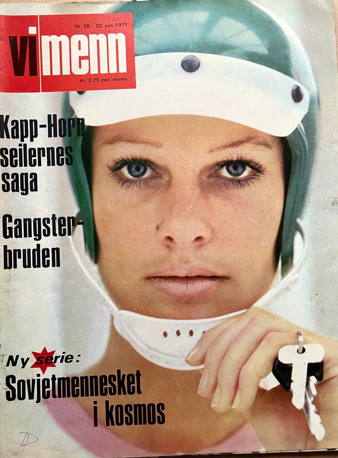 Norwegian Men's Magazine: Vi Menn, No. 26-22, June 1971 - Etsy