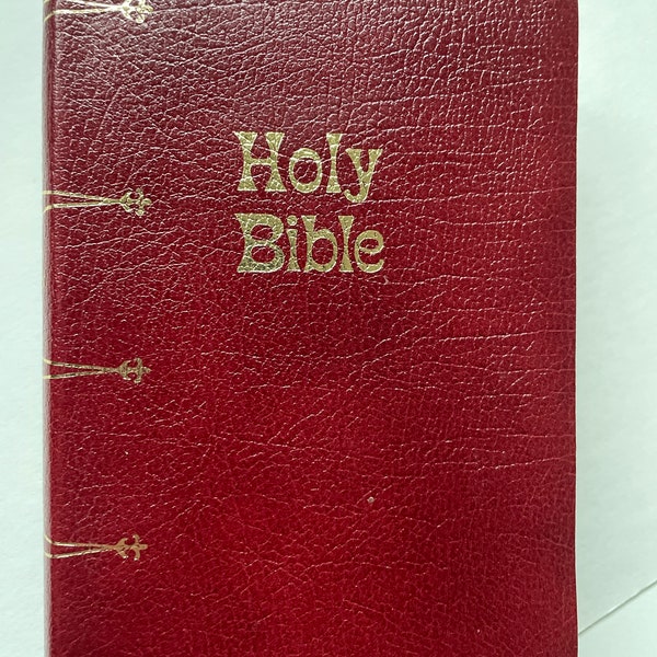 Leather Catholic Bible - Etsy
