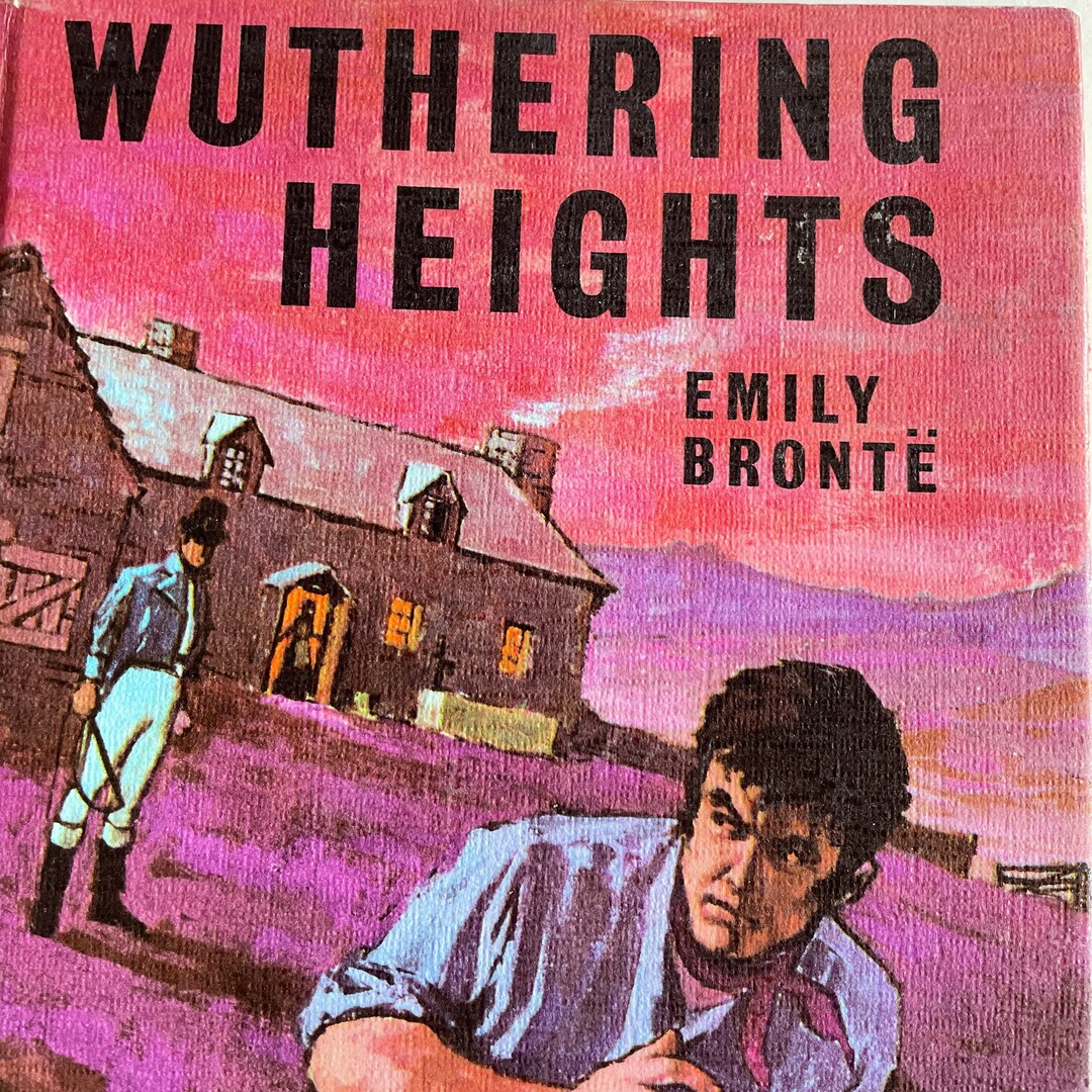 Vintage Jugendbuch: Wuthering Heights von Emily Brontë 1847, Import ...