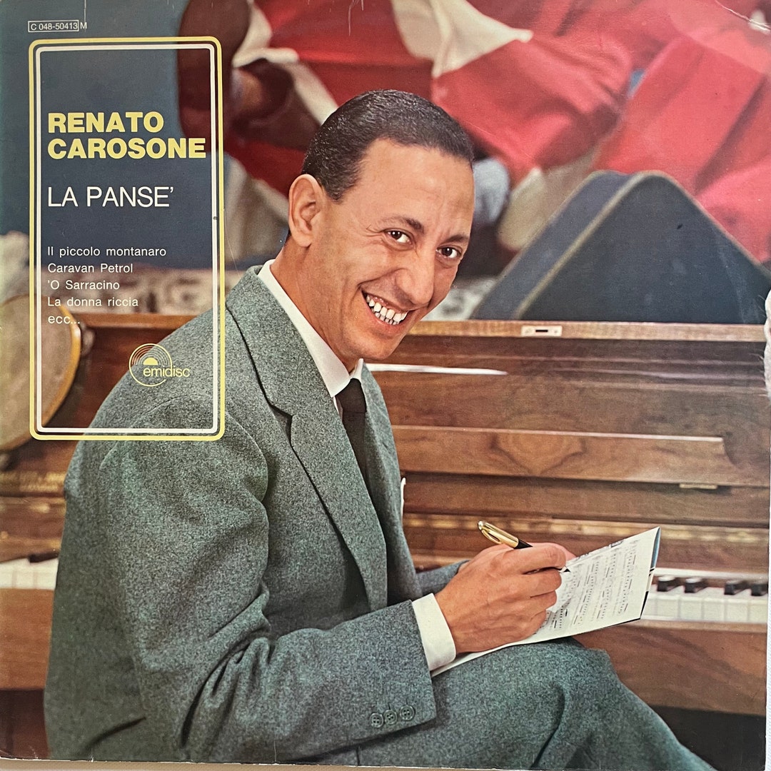 Italian Vocals LP: La Panse’ by Renato Carosone, Import, EMI C04850413M ...