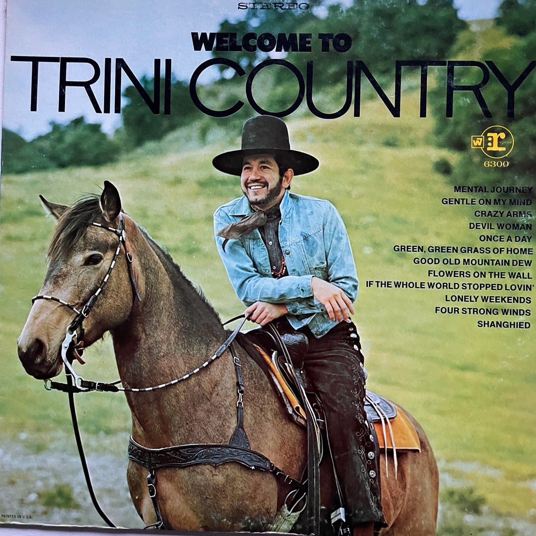 Vintage Folk LP: Welcome to Trini Country by Trini Lopez, Reprise R6300 ...