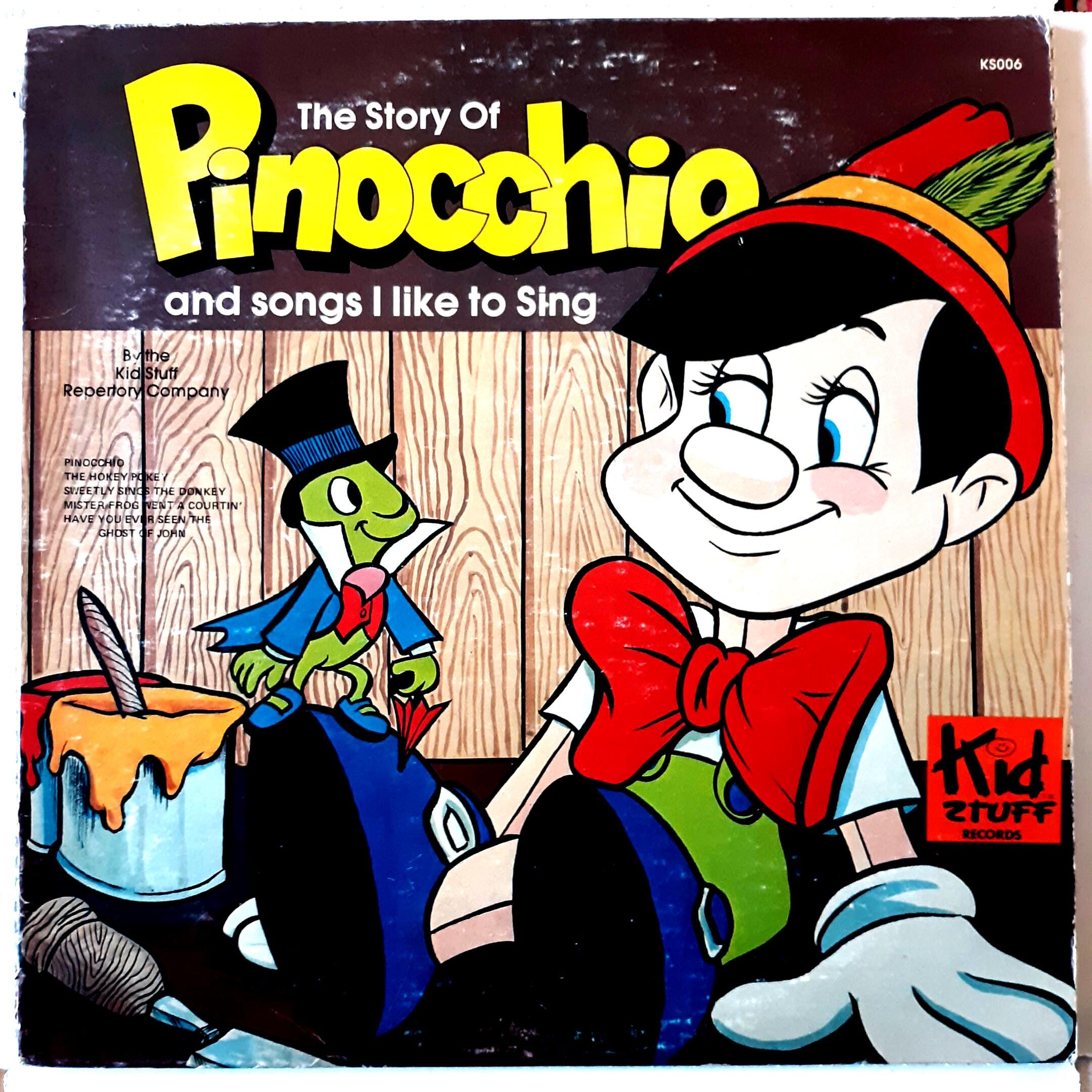 Vintage Pinocchio LP: Kid Stuff Records, 1977 - Etsy