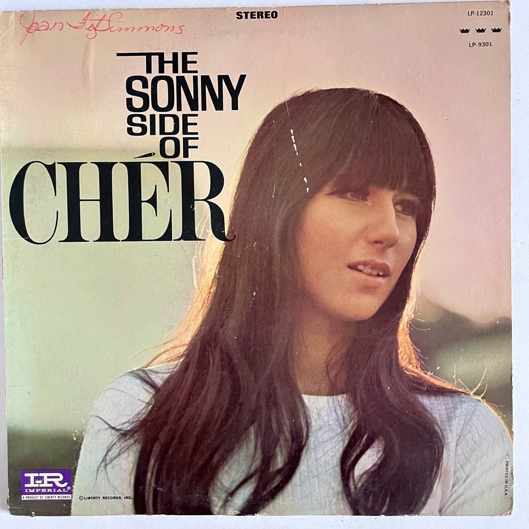 Vintage Pop Vocals LP: the Sonny Side of Cher by Cher, Imperial LP12301 ...