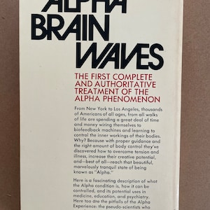 Vintage Science: Alpha Brain Waves by Jodi Lawrence, 4th Printing, Avon ...
