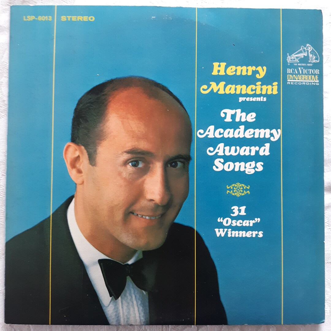 Easy Jazz LP Set: the Academy Award Songs by Henry Mancini, 2XLP, RCA ...