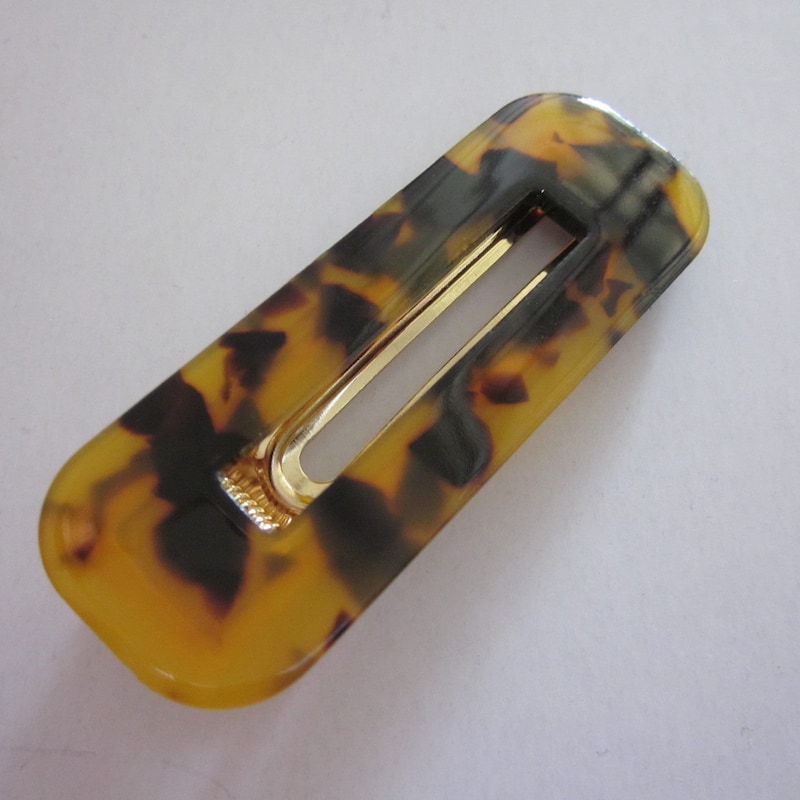 Tortoise Hair Clip - Etsy