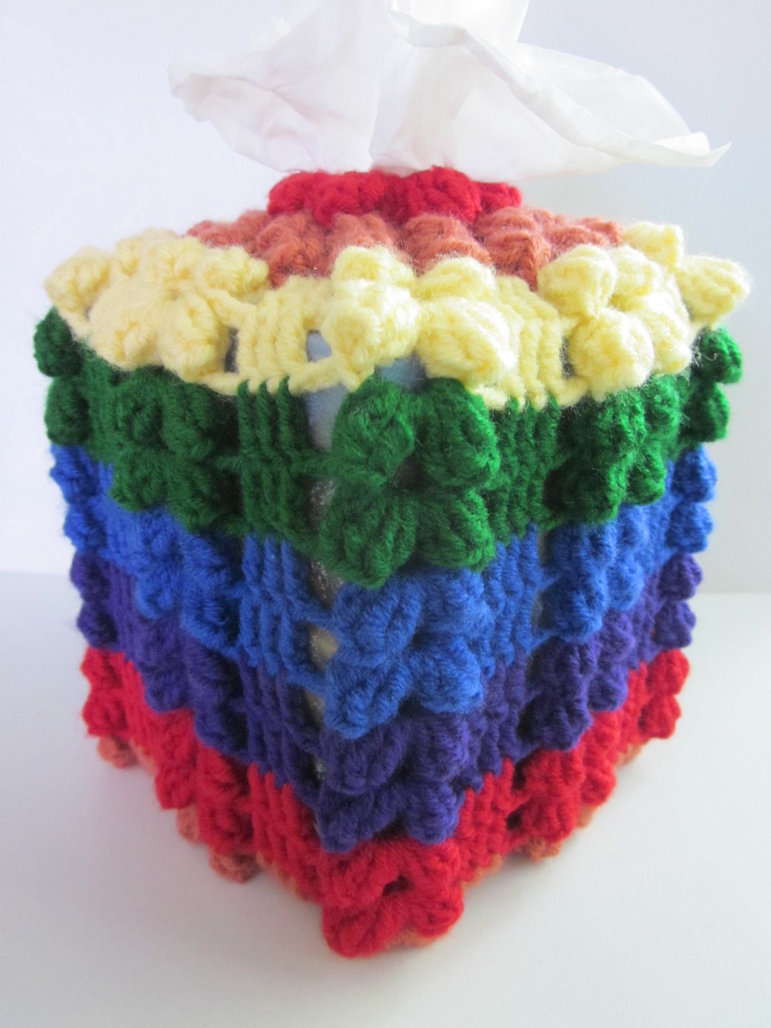 LGBTQ Rainbow Tissue Box Cover-/ Bi / Edc / Gay / Gift / Lesbian / Love ...