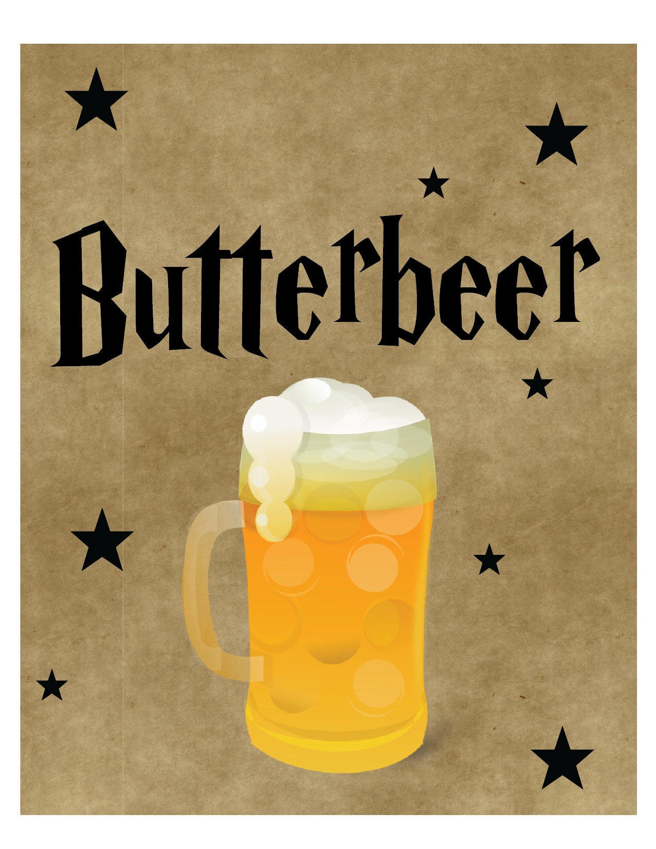 PRINTABLE Instant Download Wizard Party Signs Set, Wizard Party Custom ...