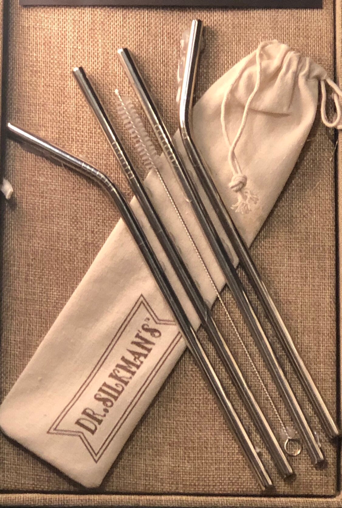 Stainless Steel Straw Sets - Etsy Norway