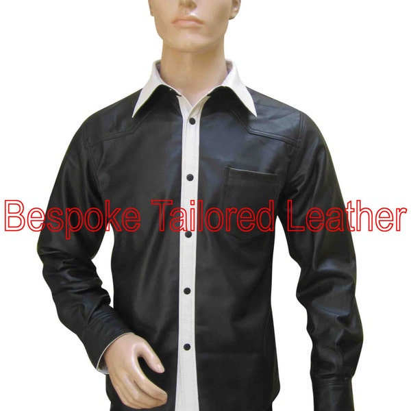 Black and White Two Tone Shirt - Etsy