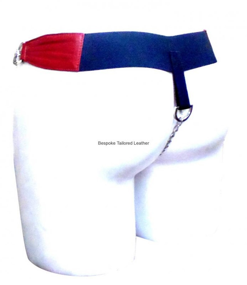 String en cuir rouge avec chaîne sur mesure BTL003 - Etsy France