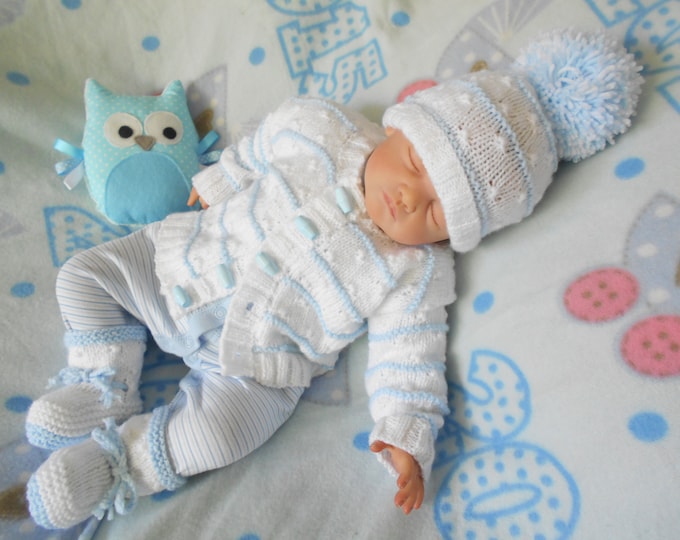 Designer Knitting Pattern DK Instructions to Knit Baby Boys - Etsy